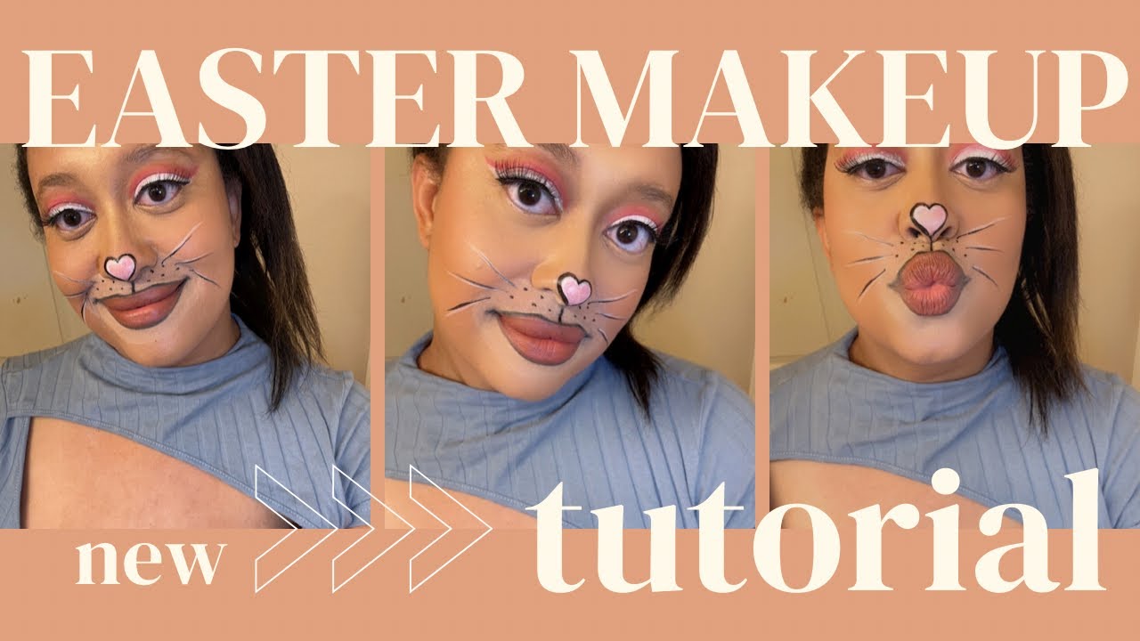 Pretty Easter Makeup Tutorial - YouTube