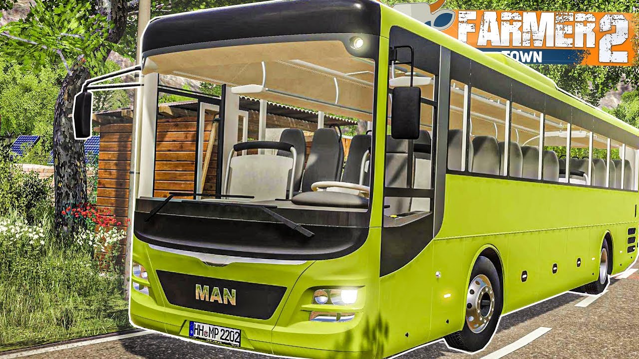 LS19 FarmerTown 2 #15: Die neue BUSLINIE im Dorf | LANDWIRTSCHAFTS ...