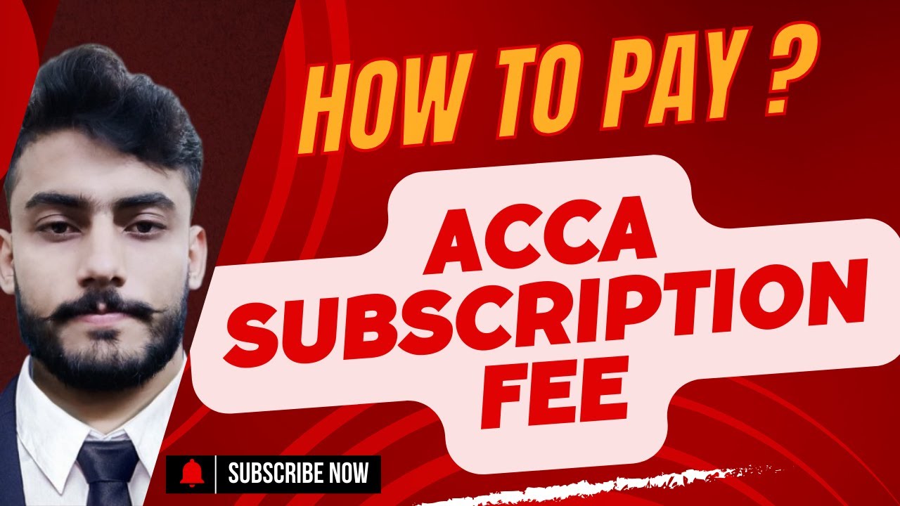 Avoid Late Fees: ACCA Annual Subscription Payment Made Easy! - YouTube