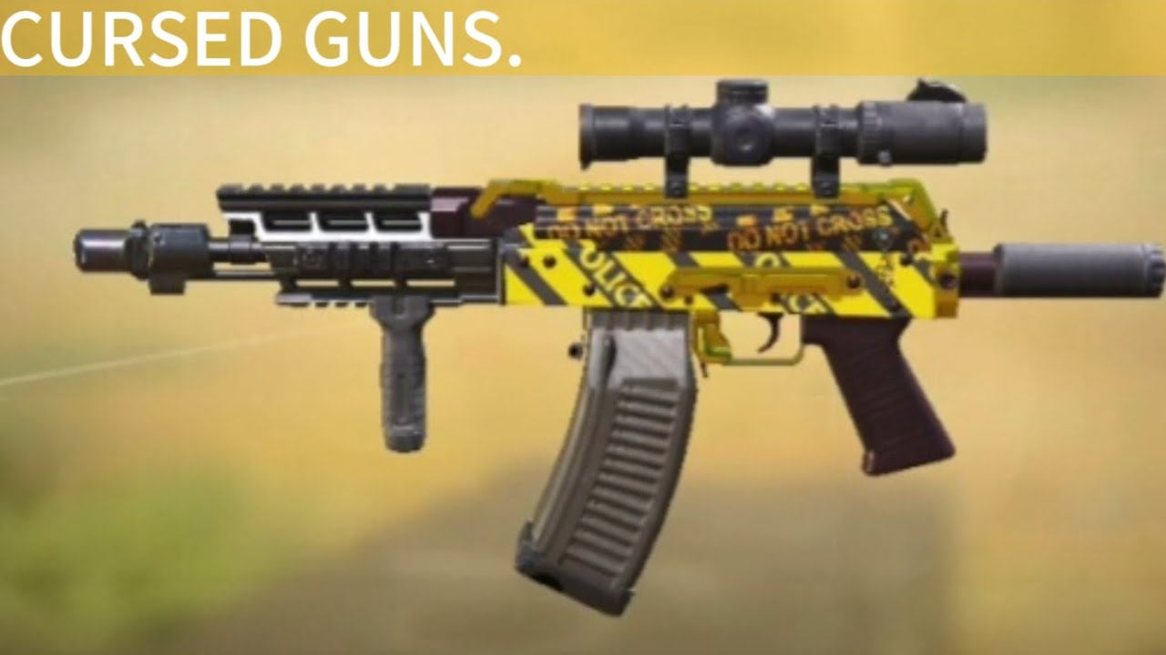 AK177 CURSED GUNSMITH,CODM - YouTube