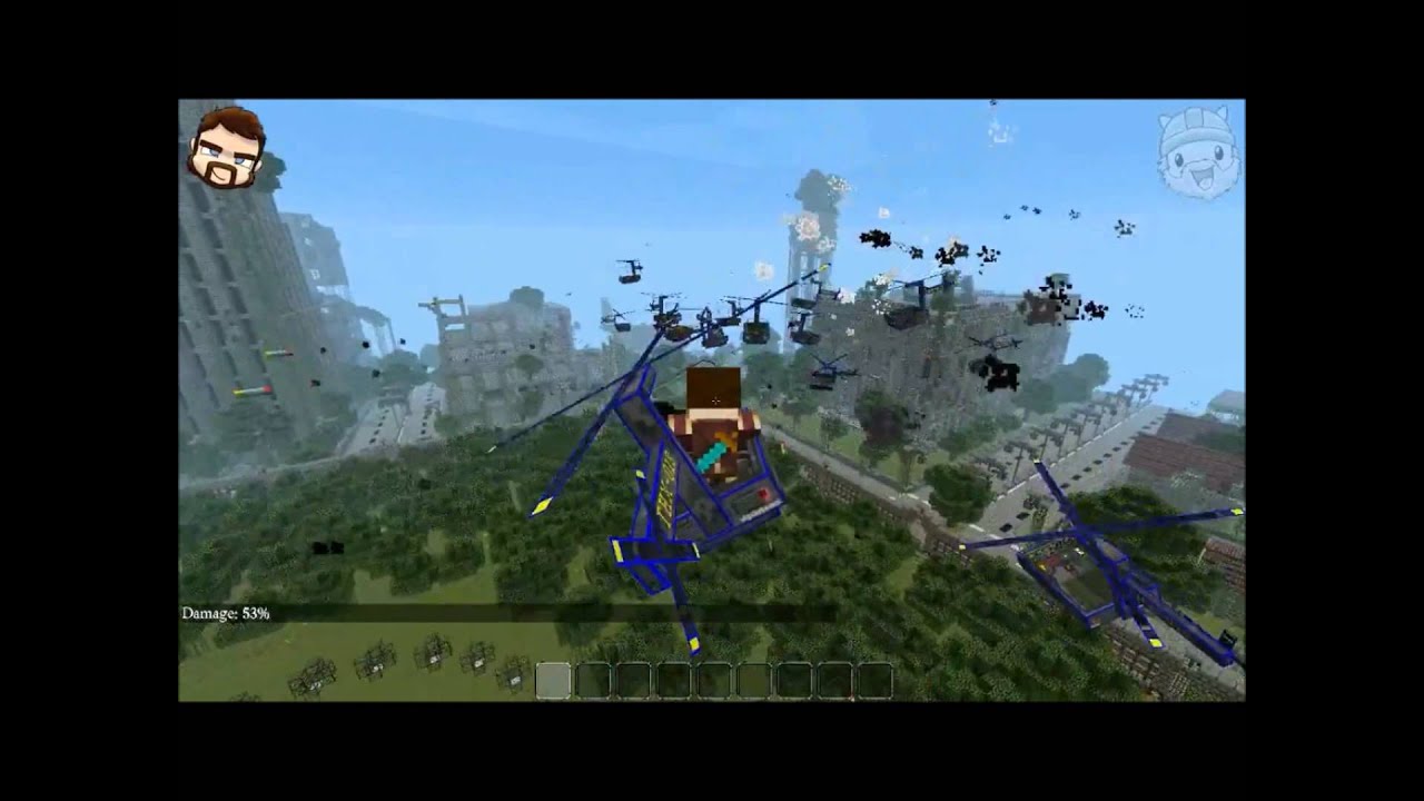 Yogscast Epic Helicopter Fight Scene with Epic Music - YouTube