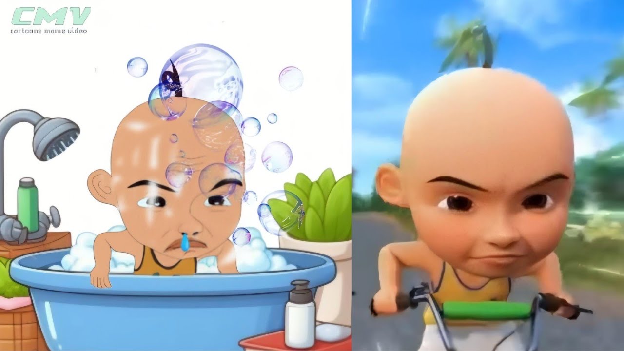CARTOON MEME VIDEO || DRAWING MEME LUCU UPIN IPIN TERBARU. #memelucu ...
