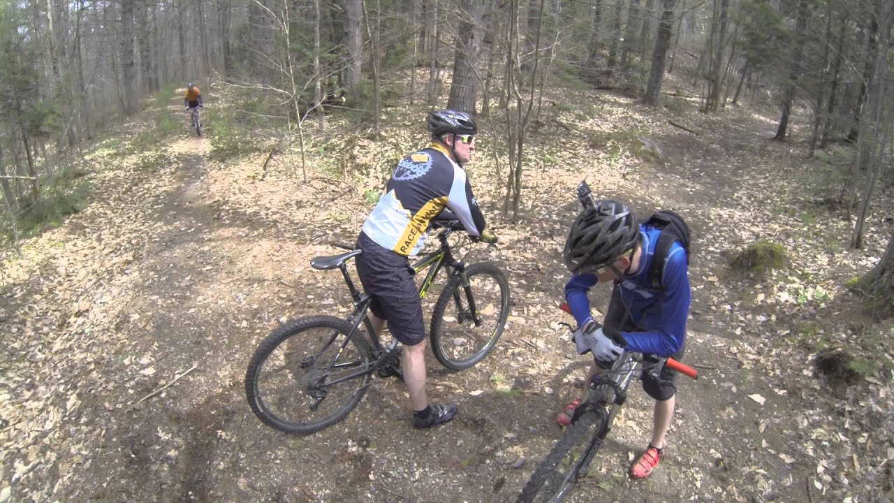 Big Bear Trail at Bear Brook 4.20.13 aR Mountain Biking - YouTube