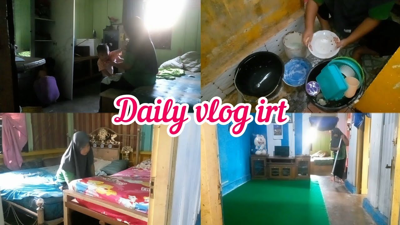 DAILY VLOG IRT AKTIFITAS IBU RUMAH TANGGA DI PAGI JUMAT - YouTube