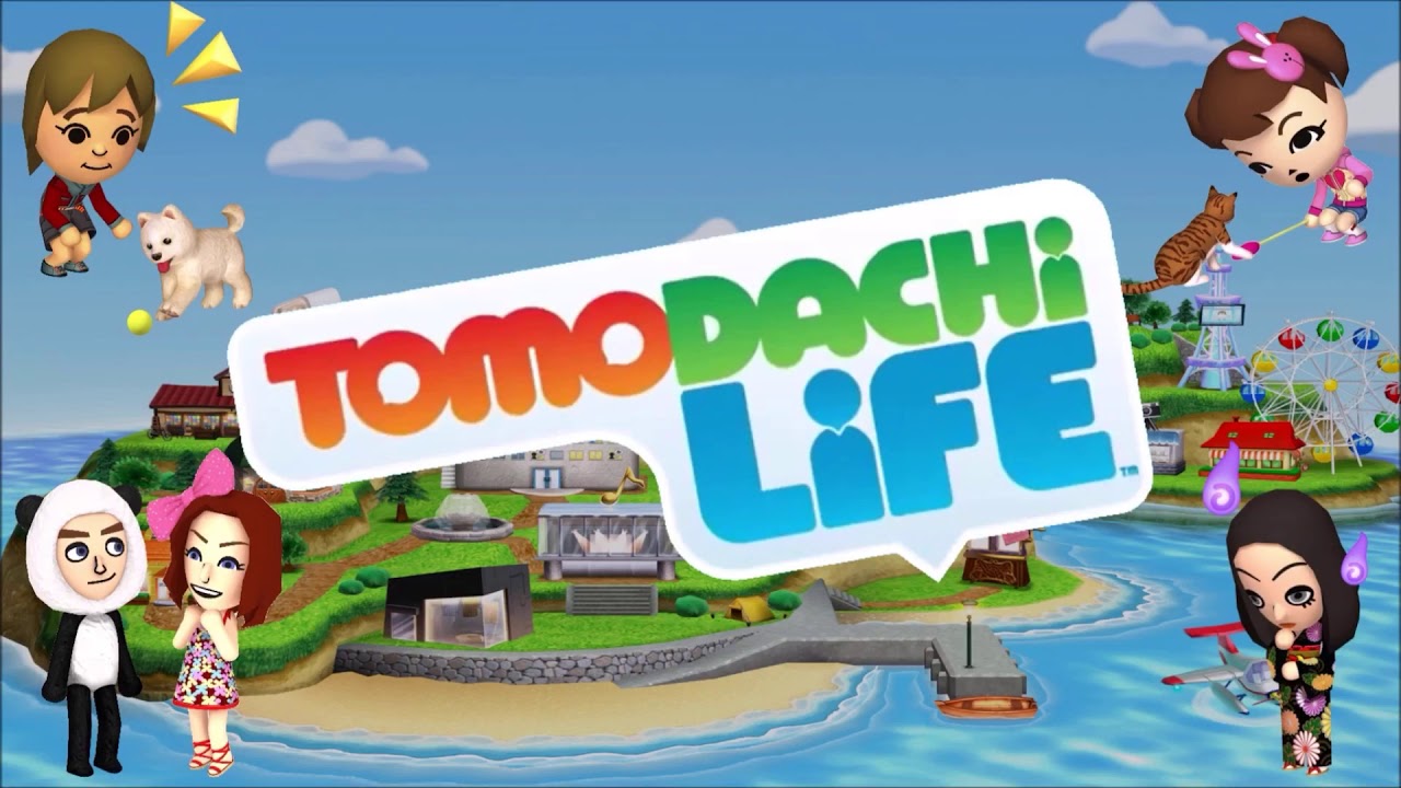 Tomodachi life map “night” music - YouTube