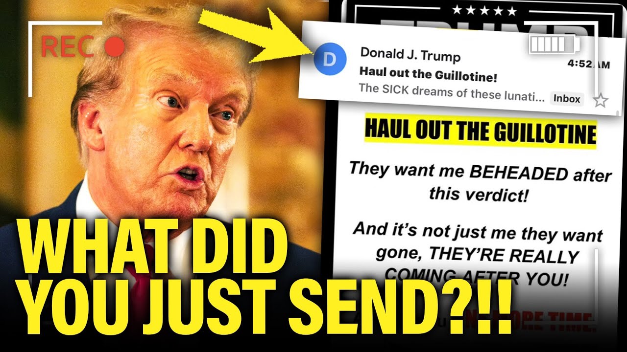 SCARED Trump Sends DESPERATE 4 AM Emails - YouTube