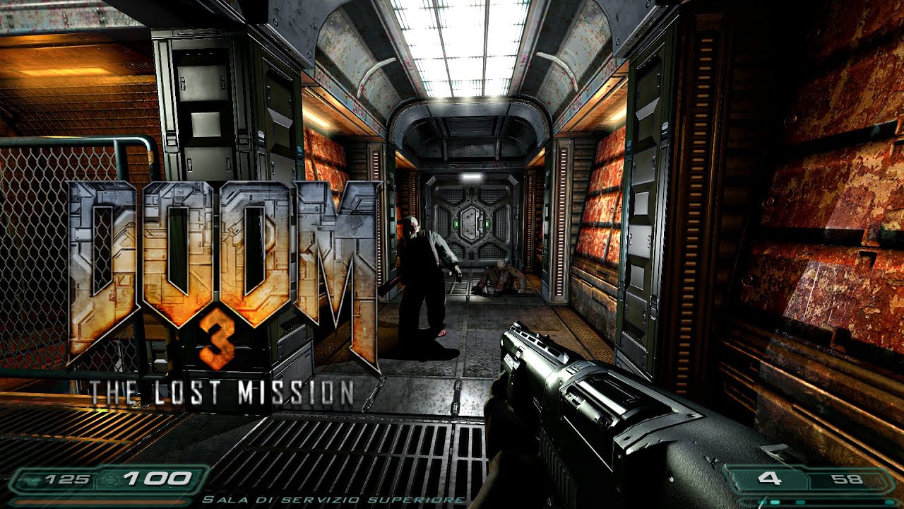 DOOM 3 Lost Mission PC D3HDP v2.0 - 1 - Enpro 1 - YouTube