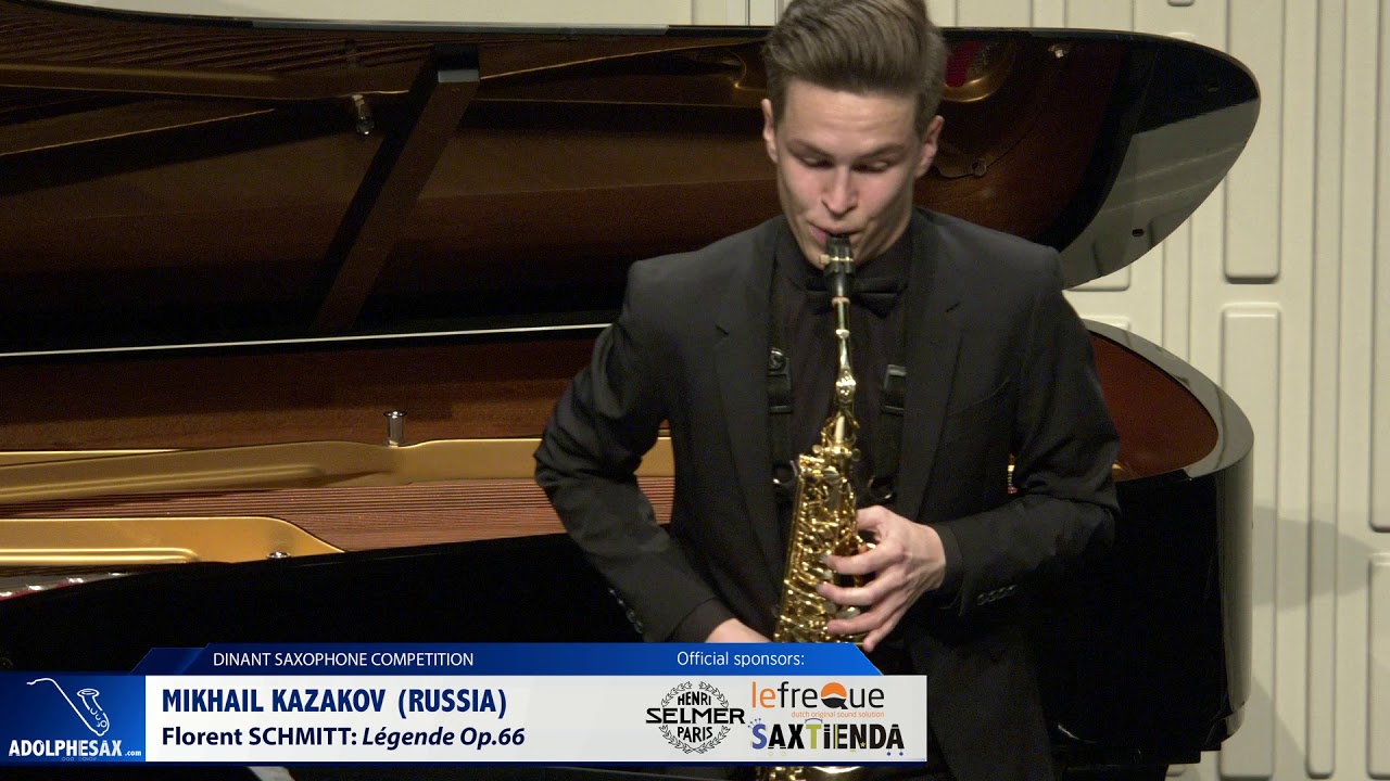 Mikhail Kazakov (Russia) - Legende Op 66 by Florent Schmitt (Dinant ...