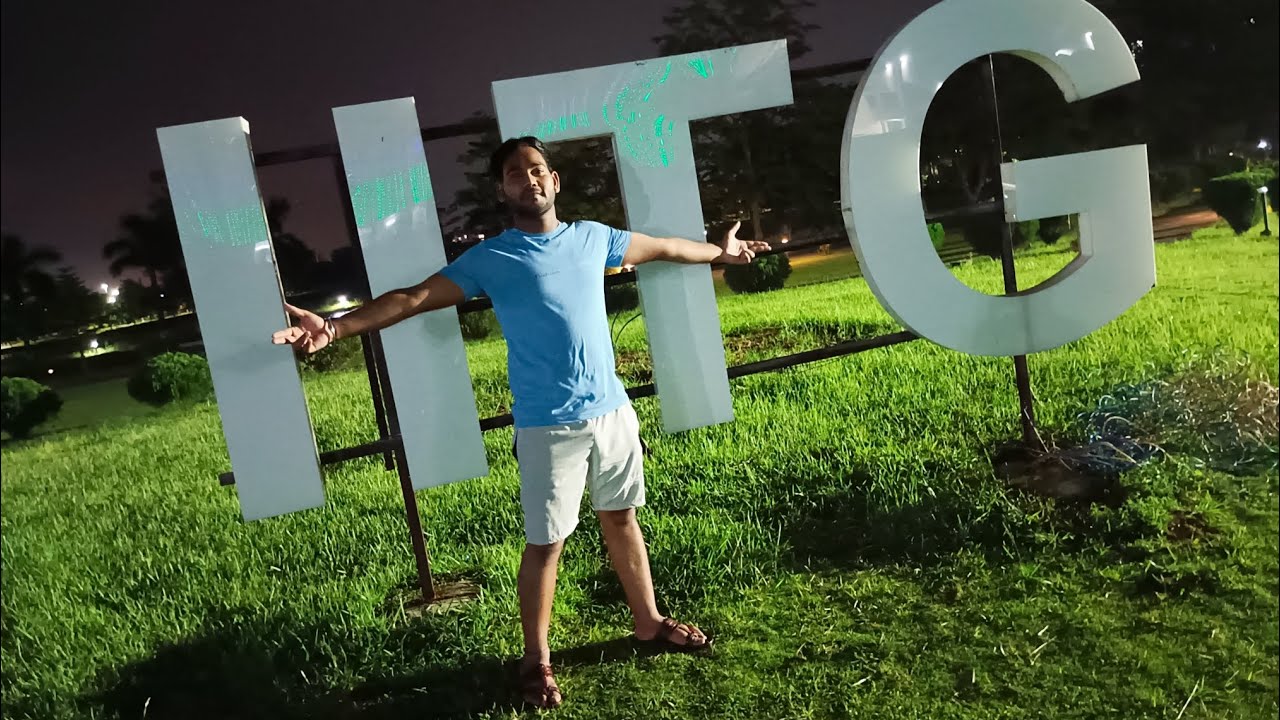 IITG inside tour || Night cycling || New delhi to guwahati|| - YouTube
