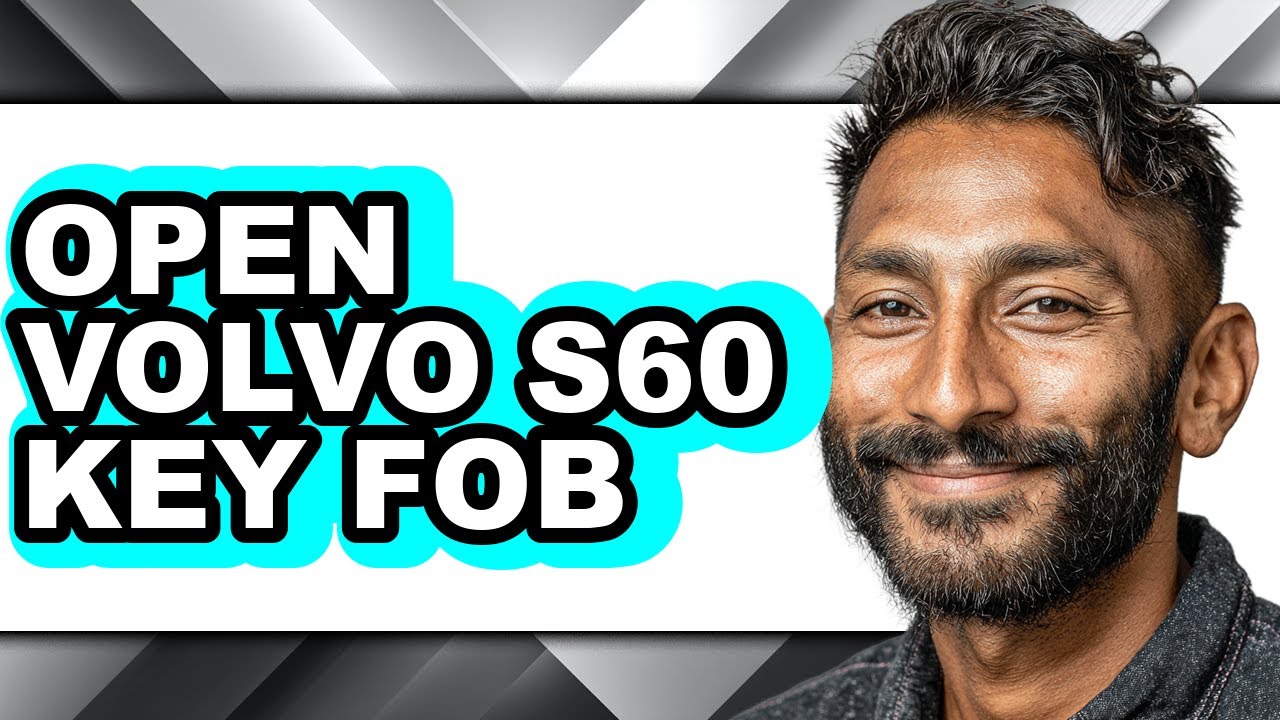 How To Open Volvo S60 Key Fob (Full Guide) - YouTube