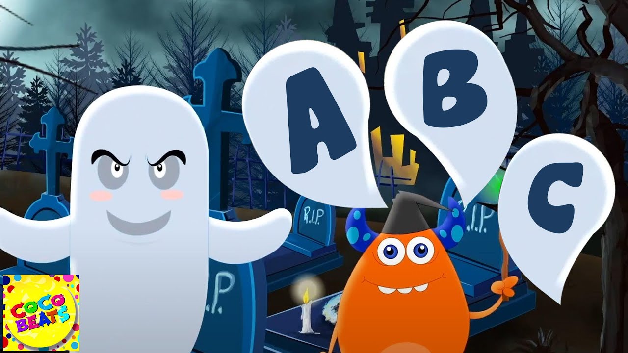 Abc Spooky Song, Scary Nursery Rhyme and Kids Learning Video - YouTube