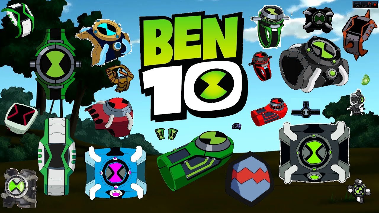 Omnitrixes transformations in order of appearence - YouTube