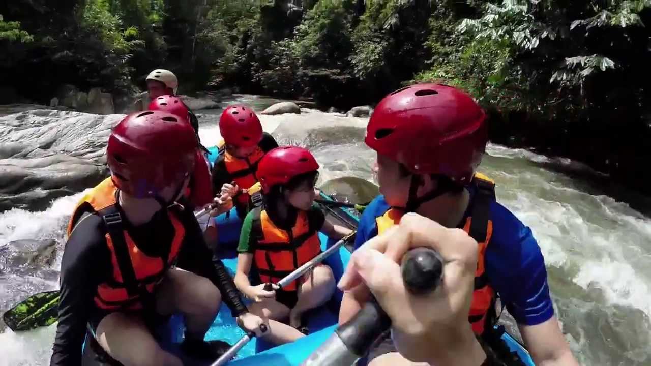 White Water Rafting - Ulu Slim, Perak (GoPro Hero 3+) (HD) - YouTube