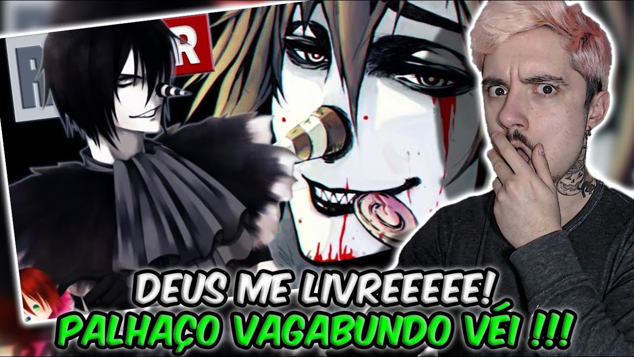 (DEUS ME LIVREEE!) REAGINDO ao 🔴 RAP DO JACK RISONHO "O PALHAÇO SEM COR ...