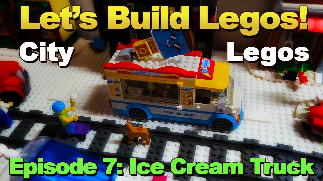LET'S Build Legos City Legos Ice Cream Truck - YouTube