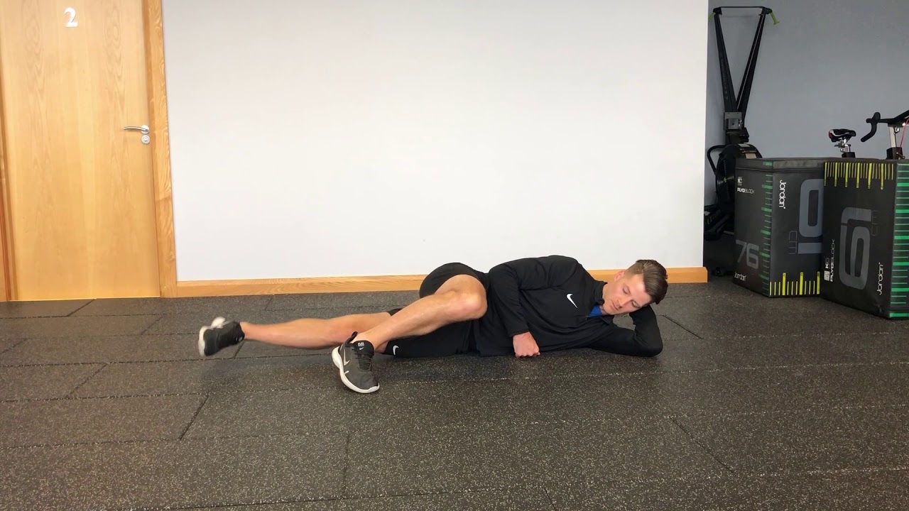 Side Lying Adductor Leg Lift - YouTube