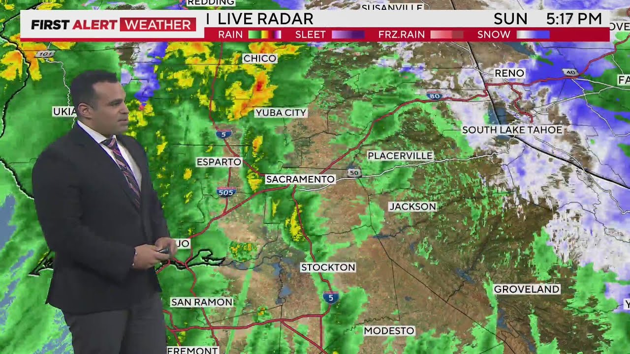 Sunday evening weather forecast at 6 p.m. - YouTube