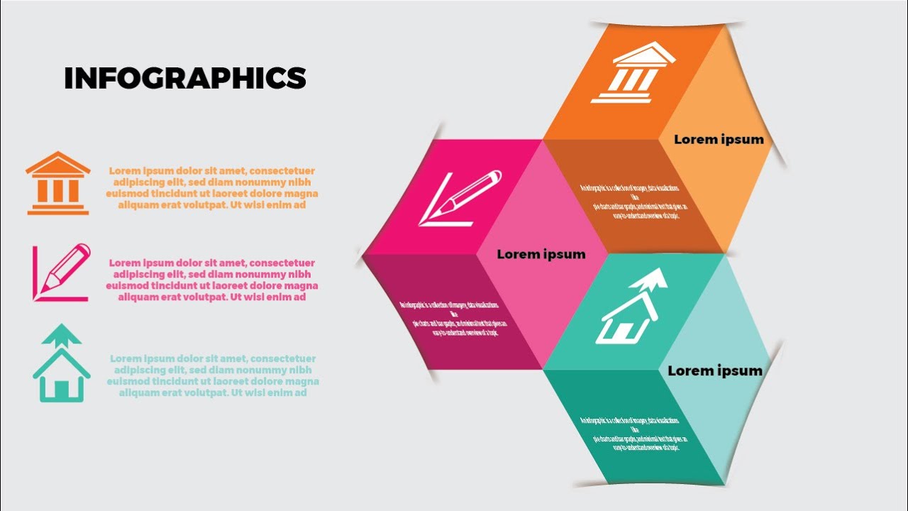 How to Create infographics | Adobe Illustrator | Graphics Design | Mood ...