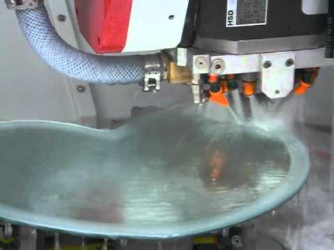 Intermac Master 45 Biselado - YouTube