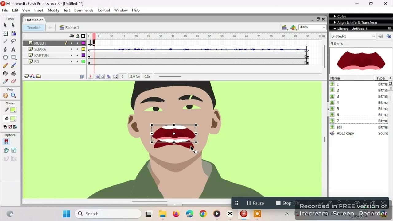 TUTORIAL MEMBUAT ANIMASI BERGERAK - YouTube