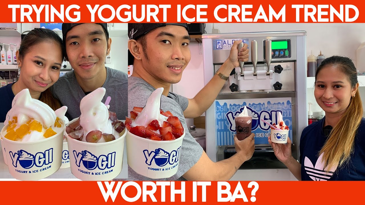 Tried the yogurt ice cream biz trend... here's what happenned - YouTube