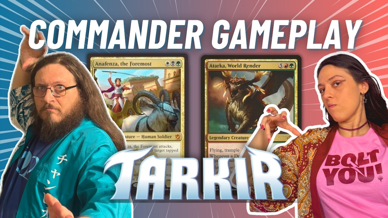 Anafenza vs Atarka | Commander Gameplay | MTG Tarkir - YouTube