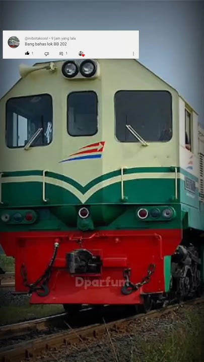 Mengenal Legend Lokomotif BB202 Sumatera Selatan #shorts - YouTube