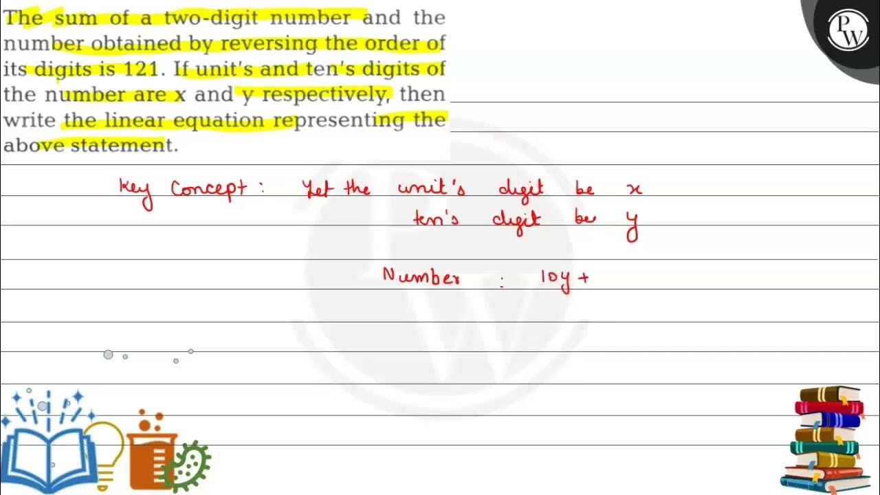 The sum of a two-digit number and the number obtained by reversing the order of its digits is ...