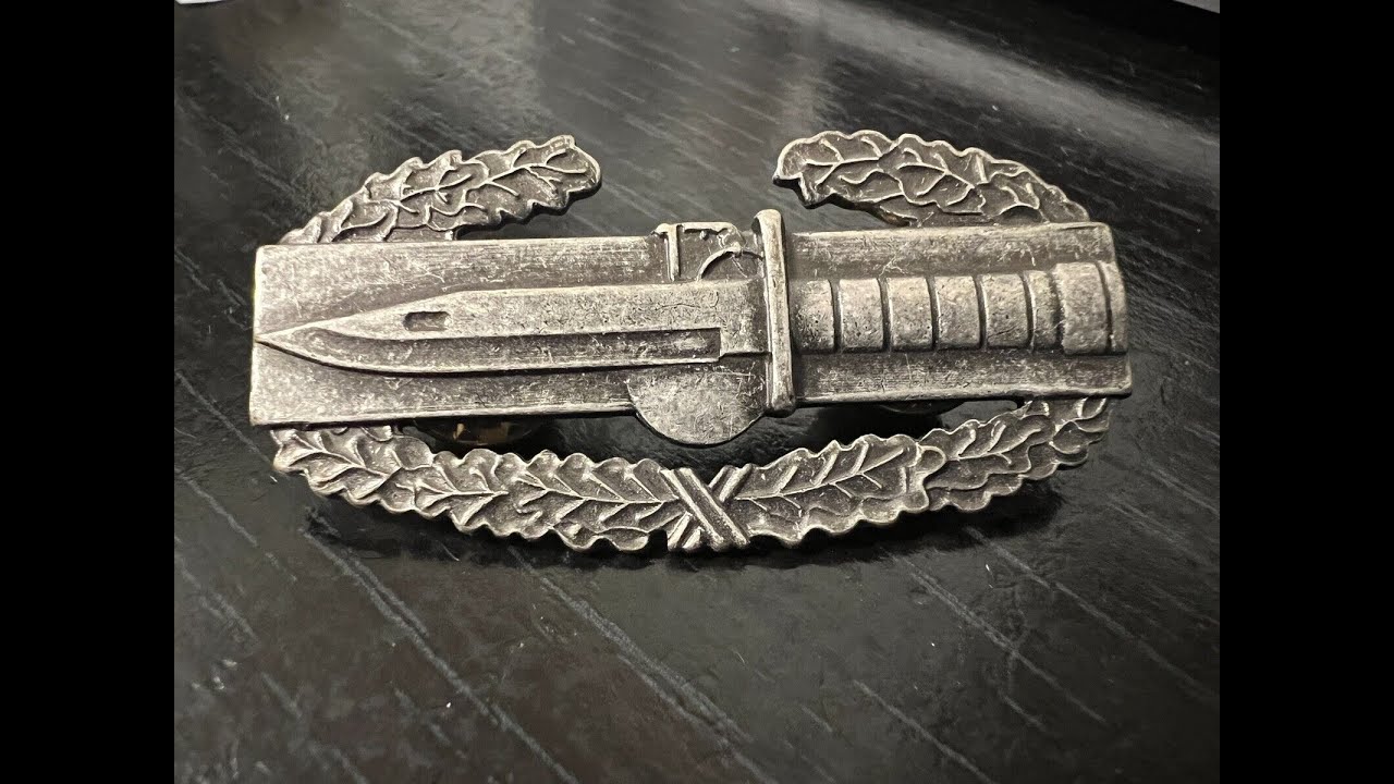 Combat Action Badge Awarded to Joe Soel - YouTube