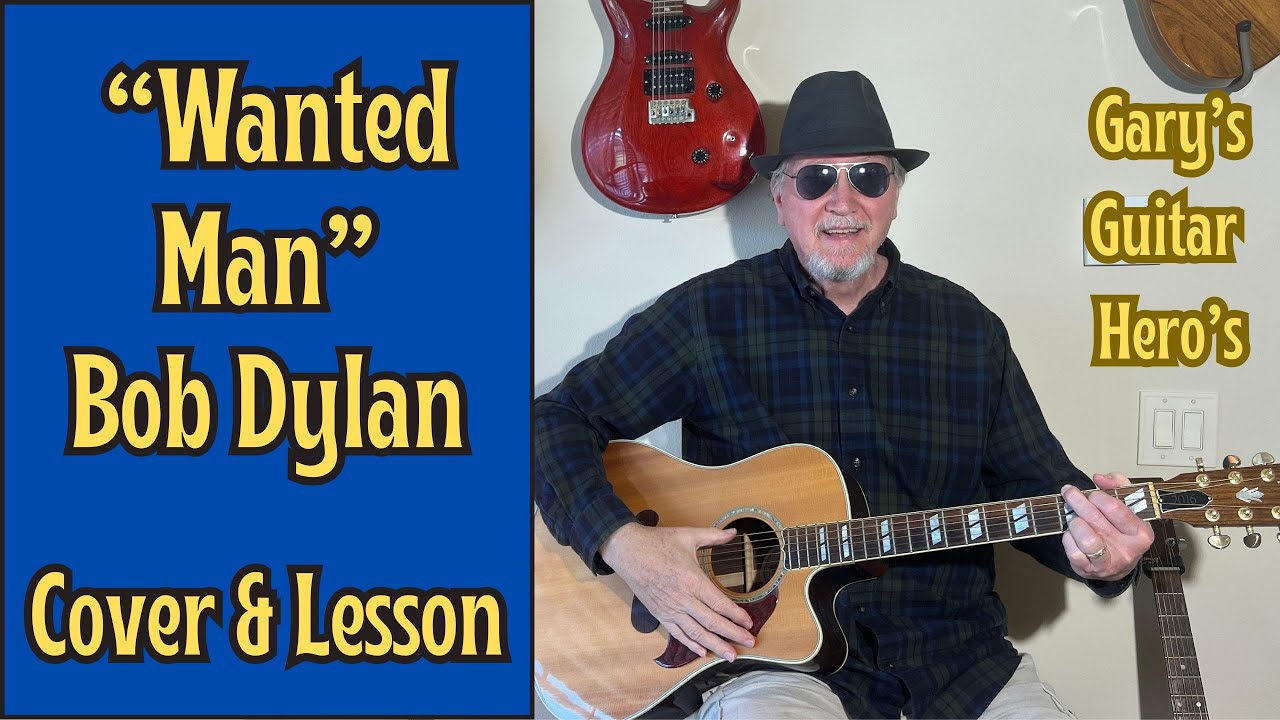 "Wanted Man" Simplified Beginner Acoustic Guitar Lesson - YouTube