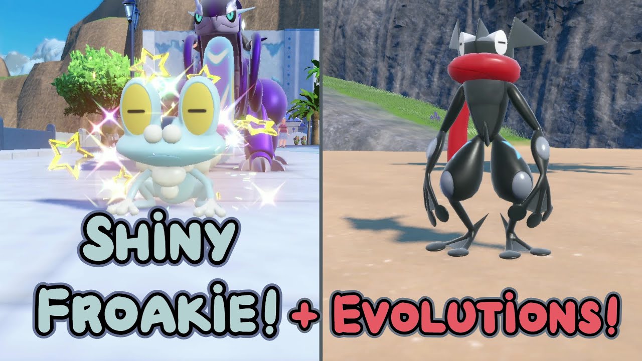 Shiny Froakie after 236 Eggs! (MM) + Greninja Evolution! - Pokemon ...