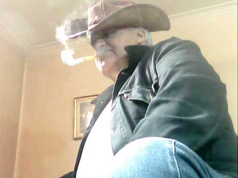 Cowboy, with Blue Jeans Levi' s 501, Smoking my Whithe Meerschaum ...