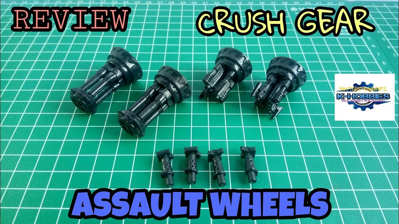 Review Crush Gear ASSAULT WHEEL Five-Star (Bootleg) (クラッシュギア) - YouTube