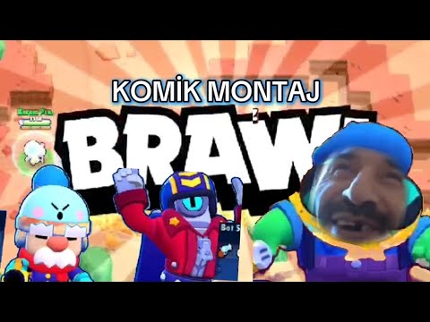 BRAWL STARS KOMİK MONTAJ! 20 LİKE GELİRSE DEVAMI GELECEK!