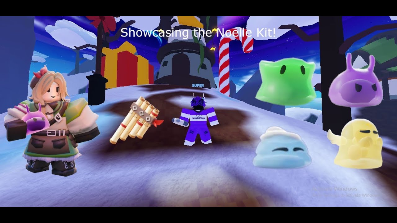 Showcasing the Noelle Kit! (Roblox BedWars) - YouTube