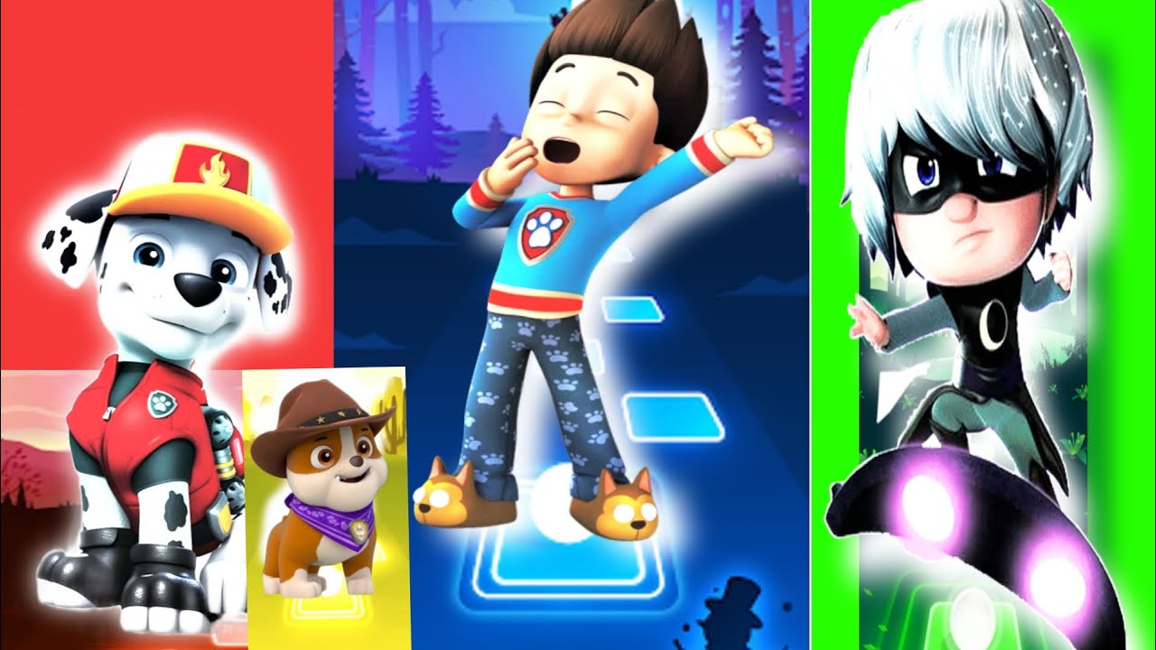 Paw Patrol Ryder Ryder vs Chase cs Rocky vs marshal vs skye vs rubble ...