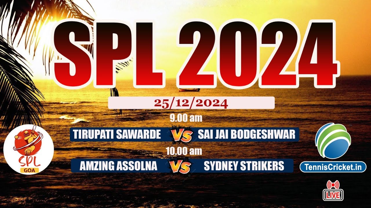 SPL 2024 GOA | All India Open Sanguem Premier League 2024 | Day 3 - YouTube