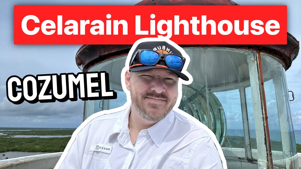 Climbing Cozumel's Celarain Lighthouse: Stunning 360° Views from the ...