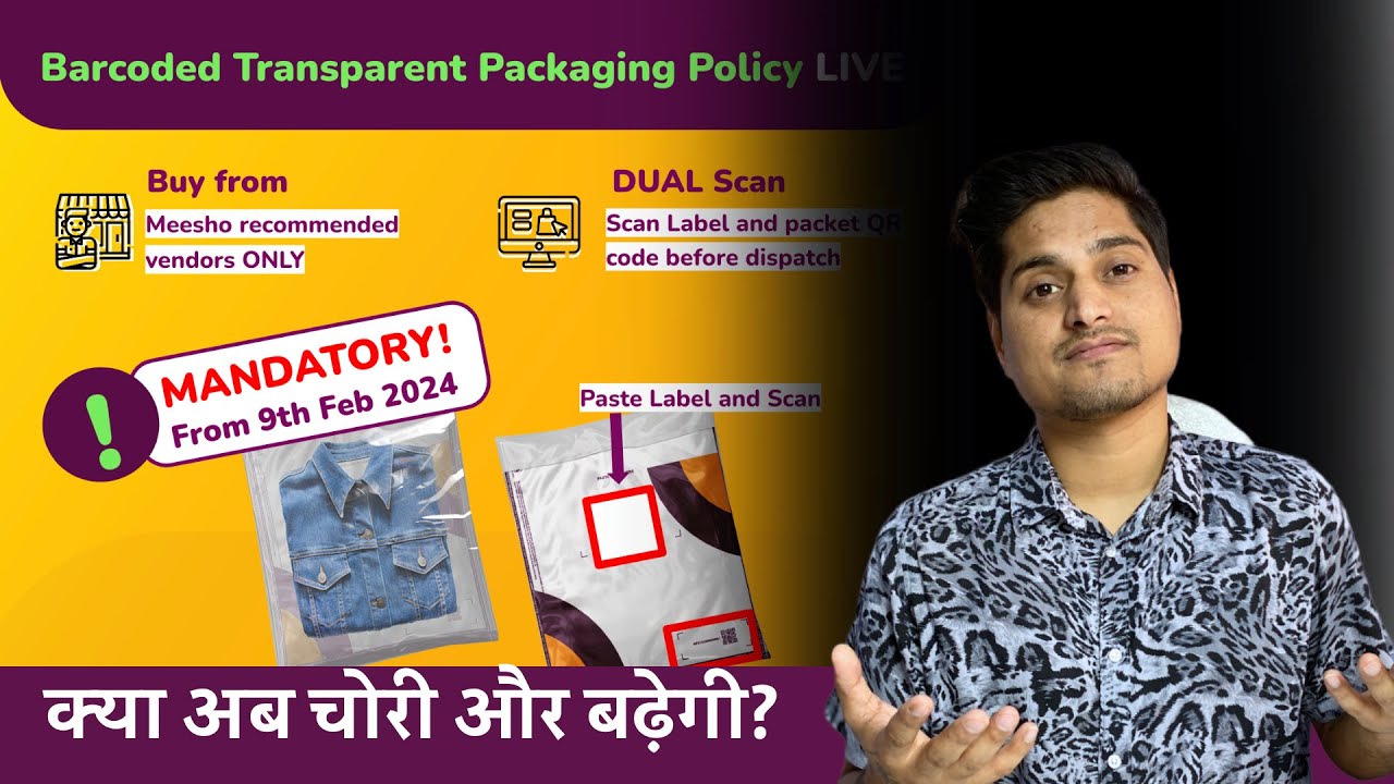 Transparent Packaging Meesho New Policy || Euphoria packaging - YouTube