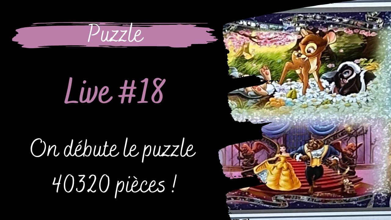 Puzzle ~ Live #18 ~ On débute le 40320 pièces ! - YouTube