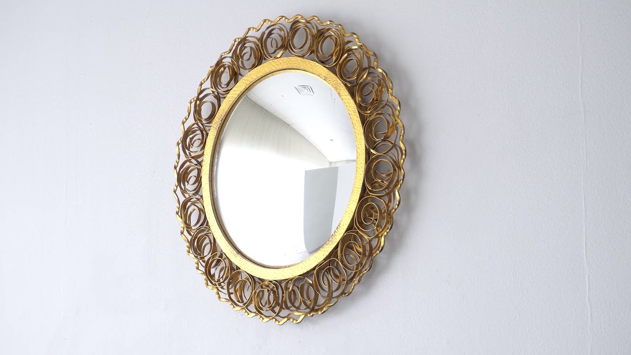 Curly Mirror-Nickel and Curly Mirror-Antique Gold - YouTube