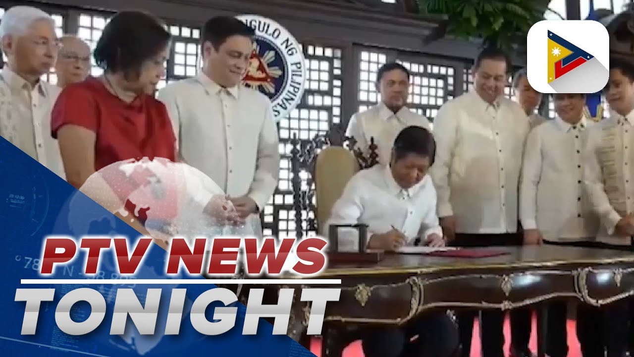 PBBM signs MIF law - YouTube