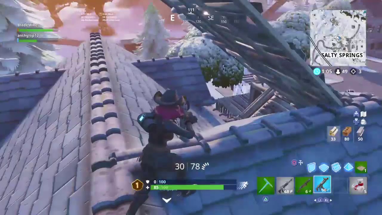 Fortnite ps4 gameplay duo popup cup - YouTube