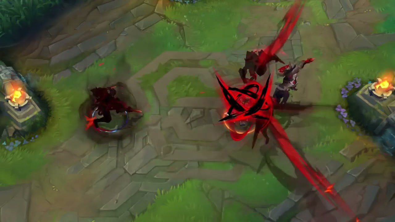 Supreme Cells Zed Wild Rift Skin Spotlight Full HD 60fps - YouTube