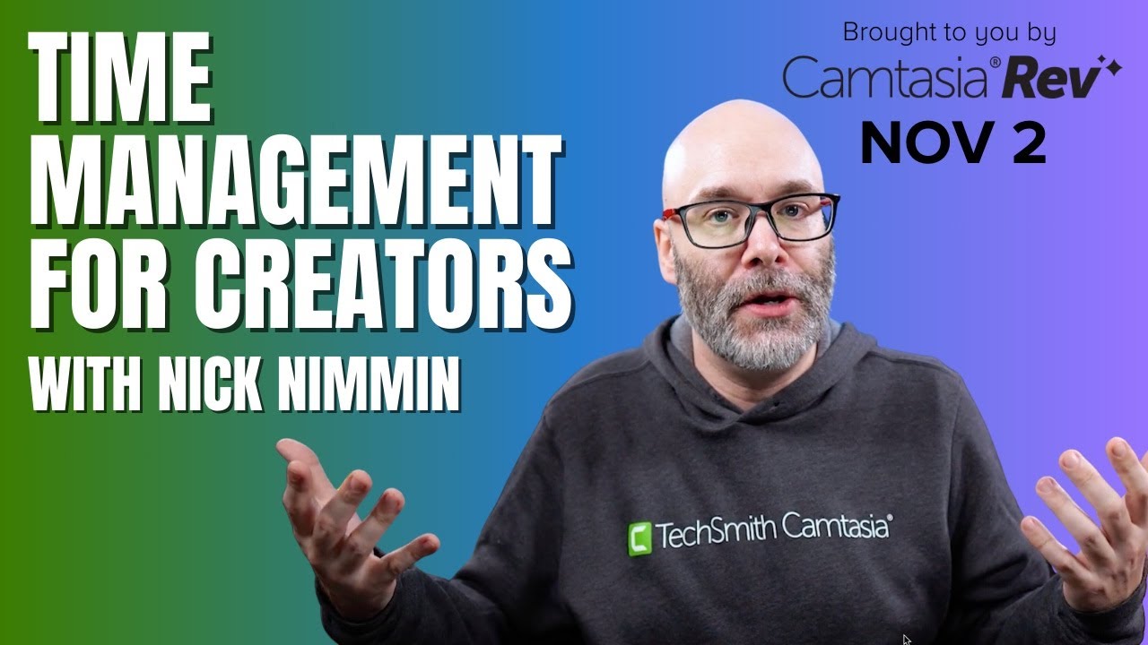 Creator Chat with Nick Nimmin: Time Management for Creators - YouTube