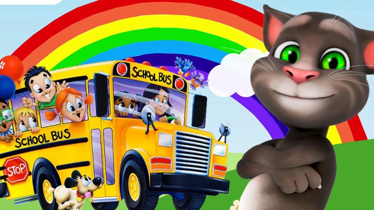 Talking Tom Sings - Wheels On The Bus - YouTube