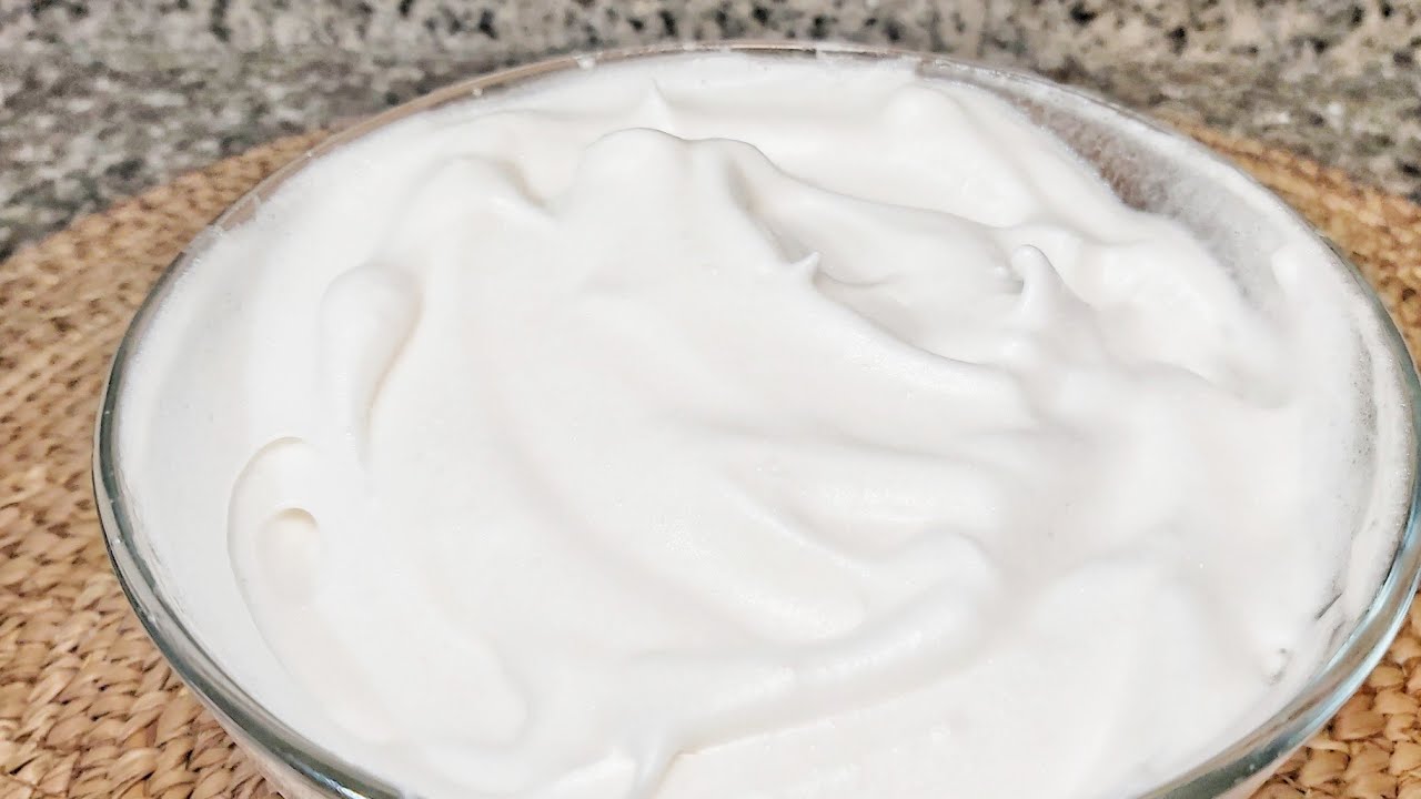 Homemade Cake Cream Recipe / How To Make Whipped Cream | Only 3 ...