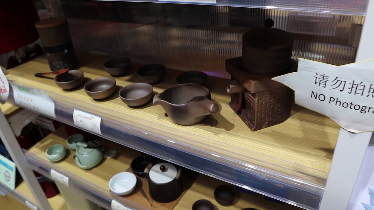 best Chinese tea pot i find in a store in Shenzhen huaqiangpei - YouTube