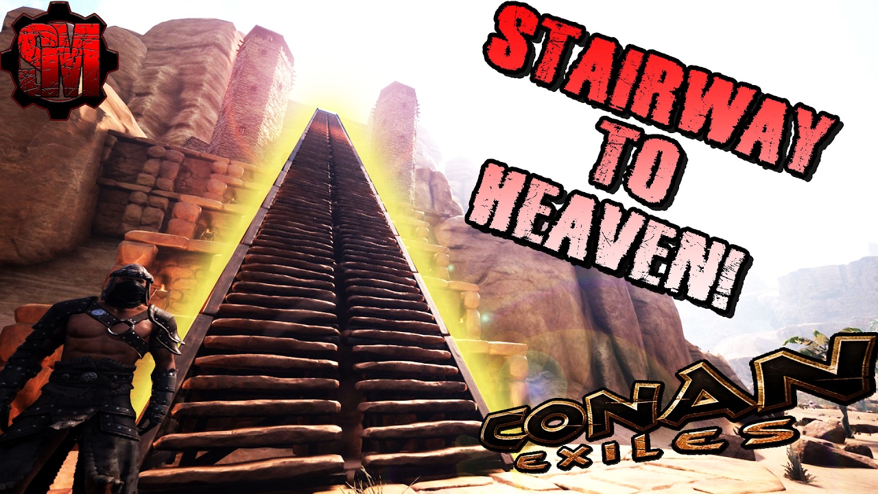CRAZY BASE BUILD! - Conan Exiles Online Multiplayer Gameplay Ep10 - YouTube
