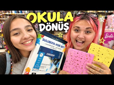 OKULA DÖNÜŞ ALIŞVERİŞİ! 🎒| VLOG